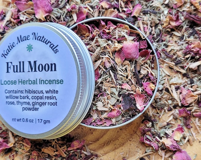 Rose Eclipse Hand Blended Loose Incense With Resins, Herbs, Woods ...