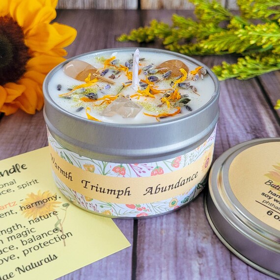 Litha Candle Summer Solstice Candle Midsummer Altar | Etsy