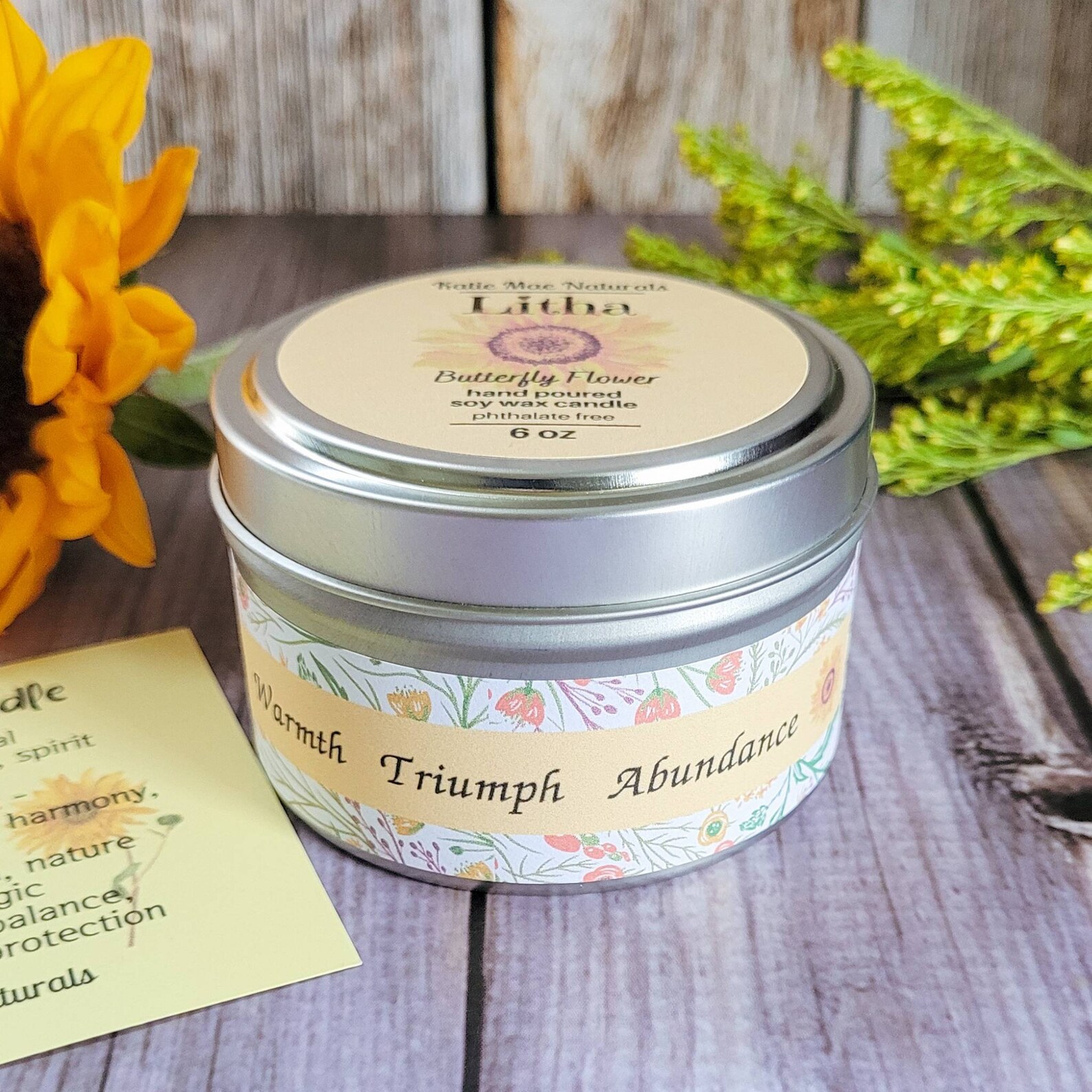 Litha Candle Summer Solstice Candle Midsummer Altar | Etsy