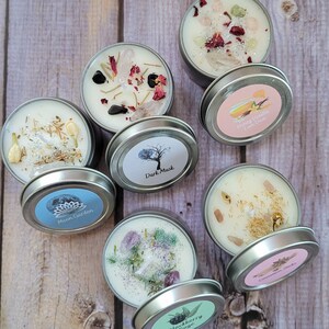 Scent Sample Mini Candle: Soy Wax Travel Candle (2 Oz) - Etsy