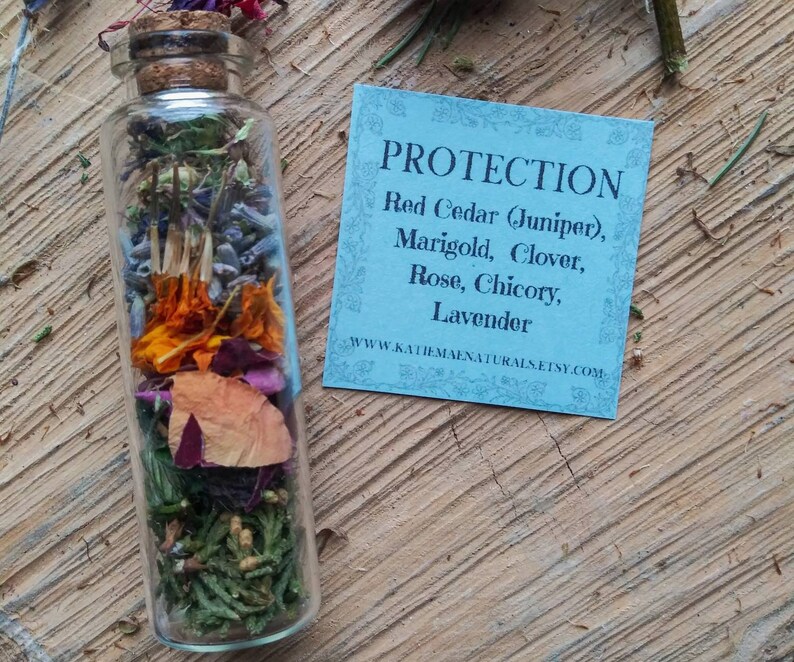 Protection Spell Bottle Witch Bottle | Etsy