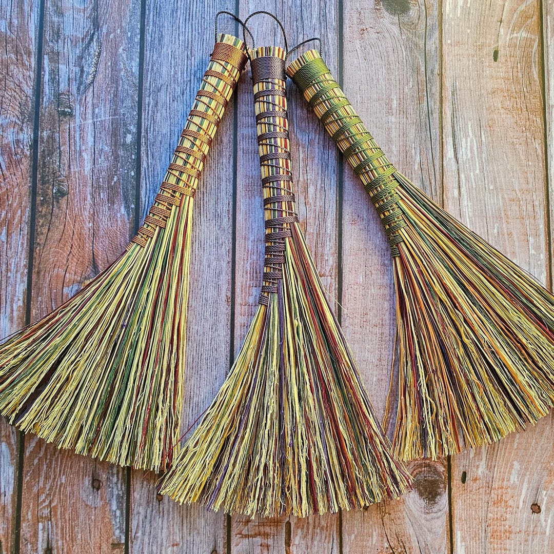 Turkey Wing Whisk Broom | Decorative Broom | Cottagecore Decor - Etsy