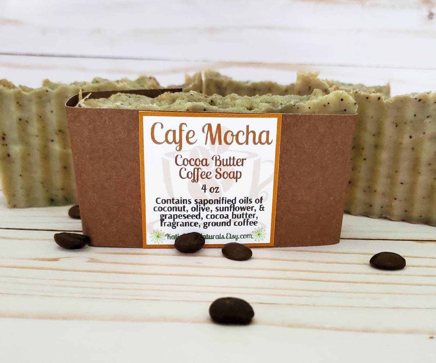 Cafe Mocha Cocoa Butter Soap Coffee Soap Palm Oil Free | Etsy