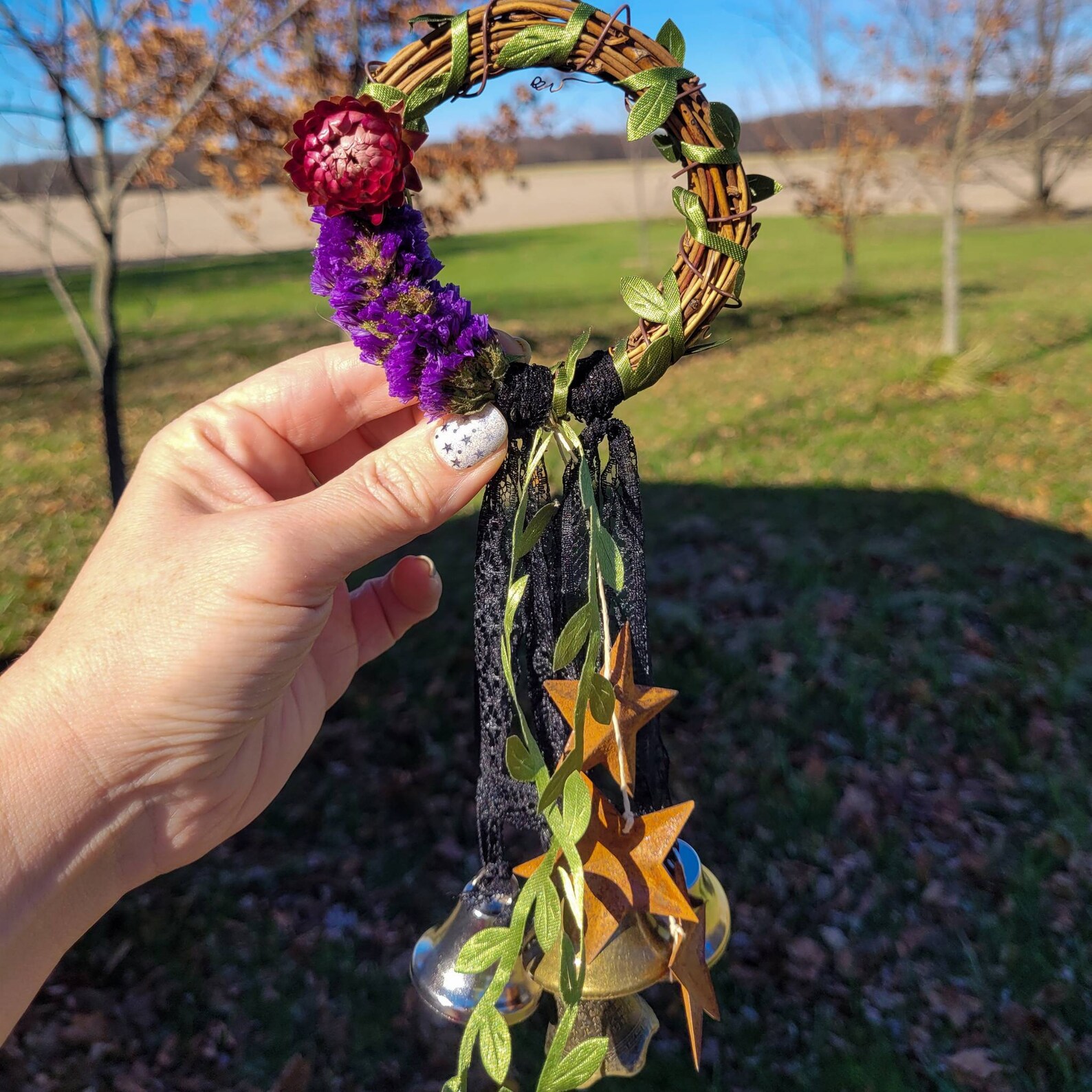 Witches Bells Door Bells Door Chimes Witchy Decor - Etsy