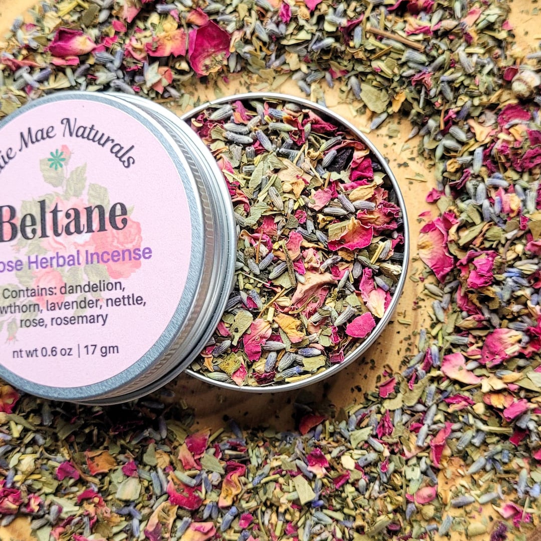 Beltane Celebration Loose Incense | May Day Incense Blend | Herbal ...