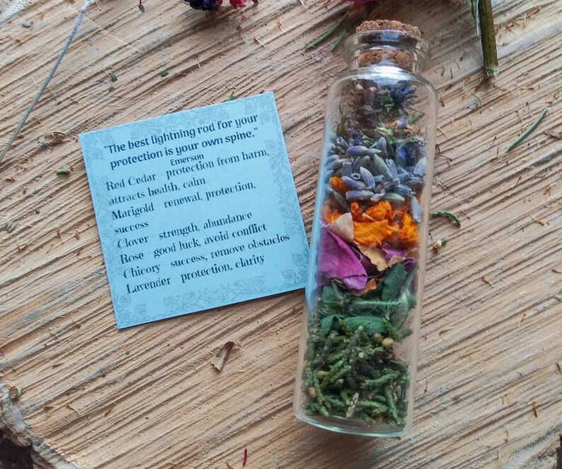 Protection Spell Bottle Witch Bottle | Etsy