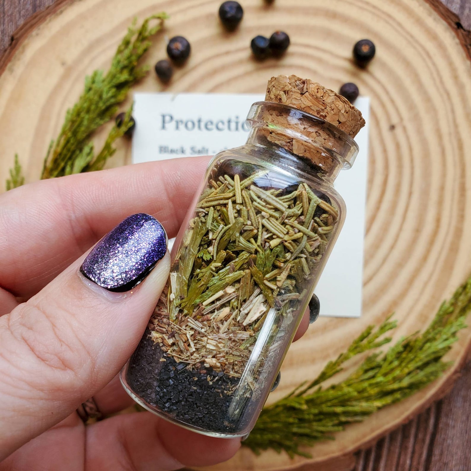 Protection Spell Bottle Witch Bottle - Etsy
