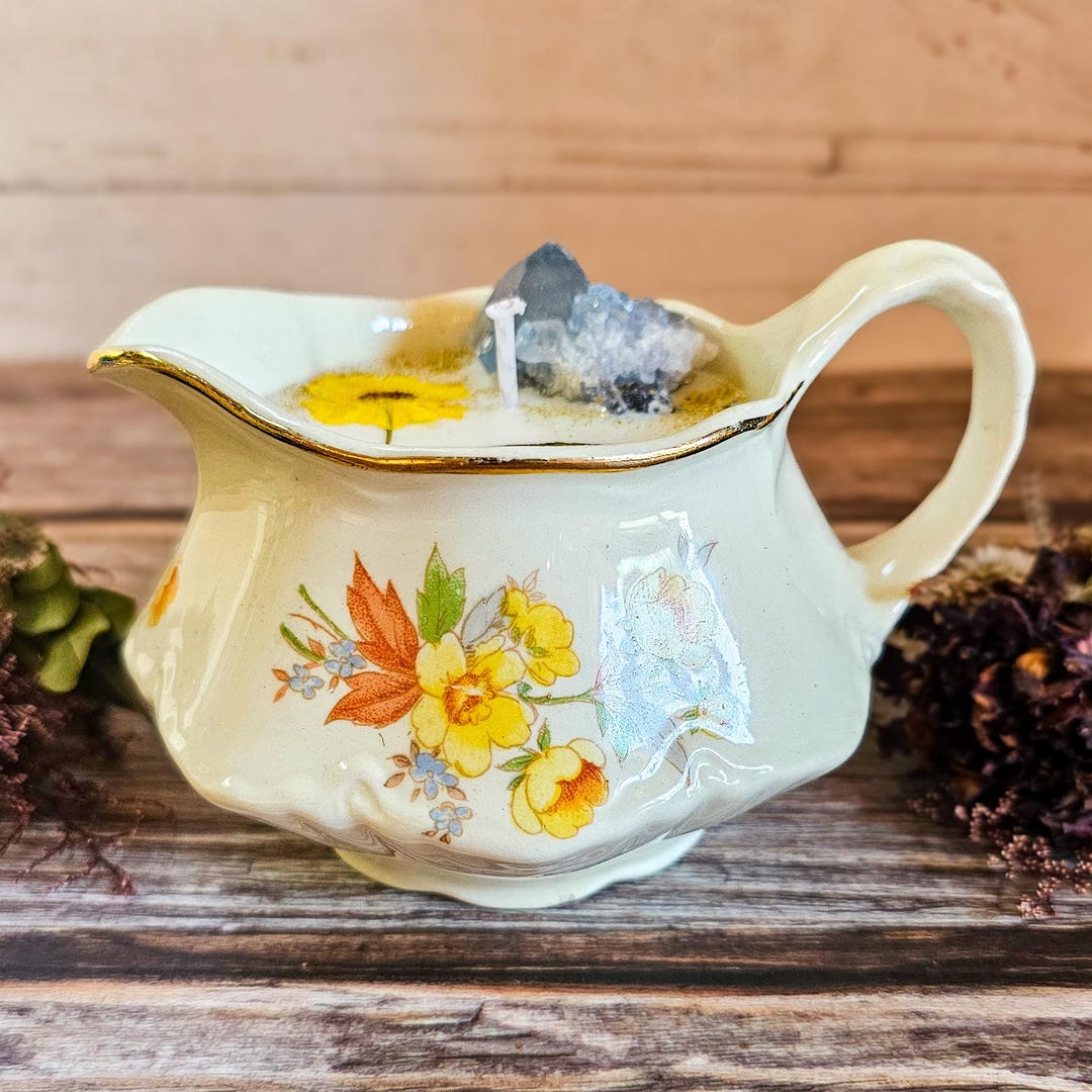 Vintage Creamer Pitcher Candle | Novelty Candles - Etsy