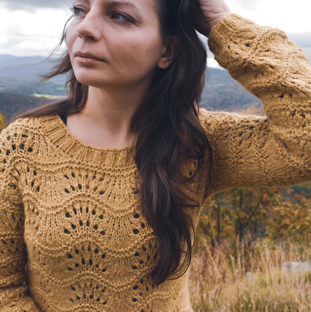Serenade Sweater Knitting Pattern PDF Fall Sweater Knitting - Etsy