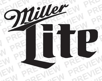 Miller Lite Svg | Etsy