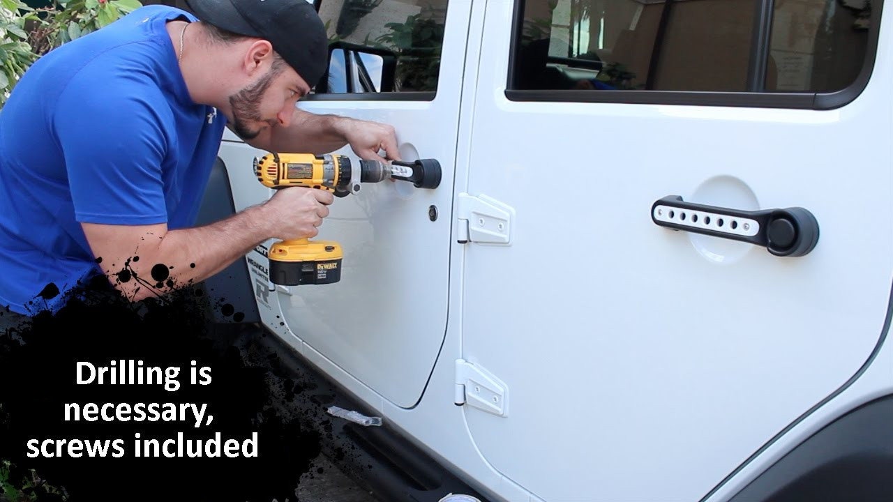 Custom Powder Coated Door Handle Inserts Compatible With Jeep - Etsy