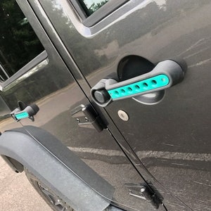 Custom Powder Coated Door Handle Inserts, Compatible With Jeep Wrangler ...