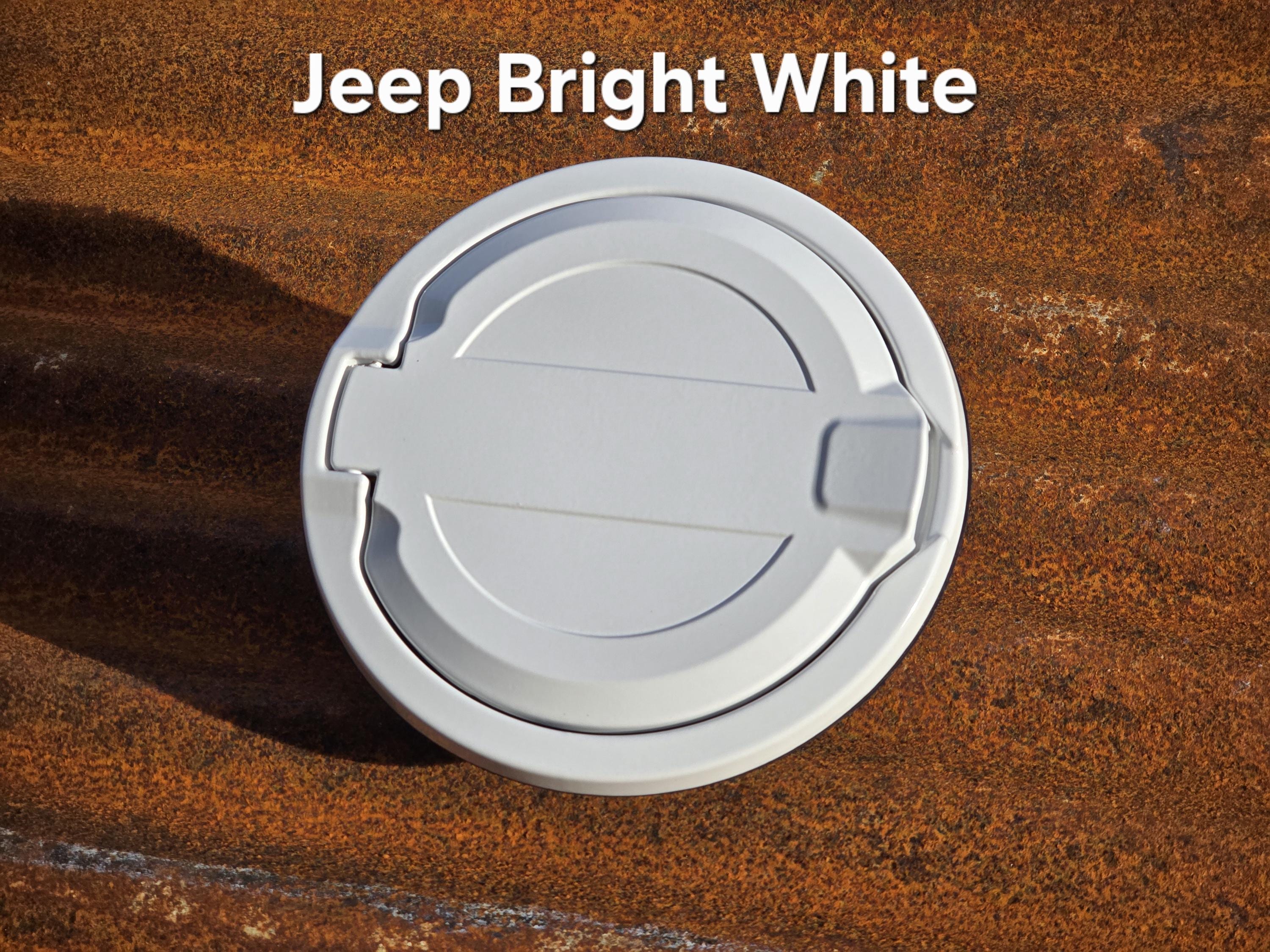 Custom Powder Coated Jeep Wrangler Fuel Door - Compatible With 2018 ...