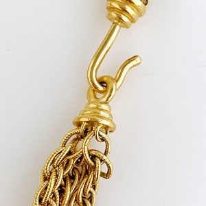 Crown Trifari Three Tier Mid Century Chains and Pendants Necklace. Very ...