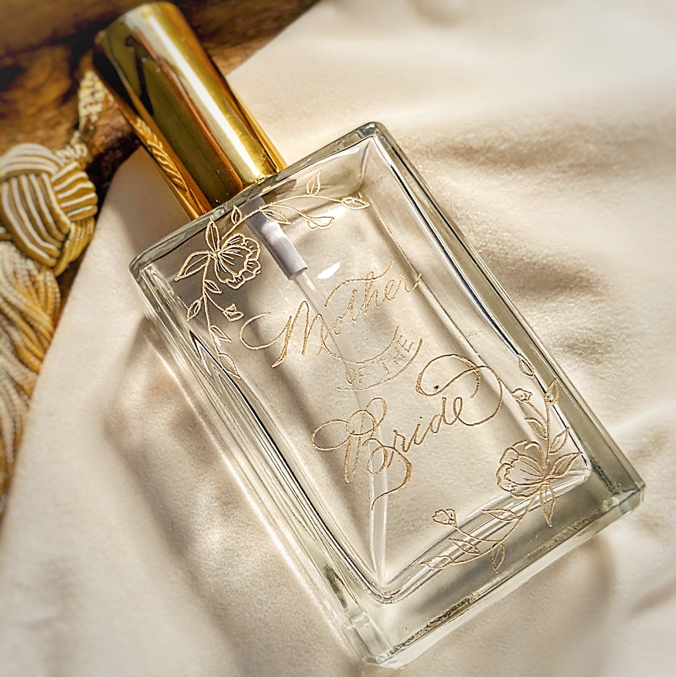 Personalized Engraved Perfume Bottle, Bridal Party Gift - Etsy