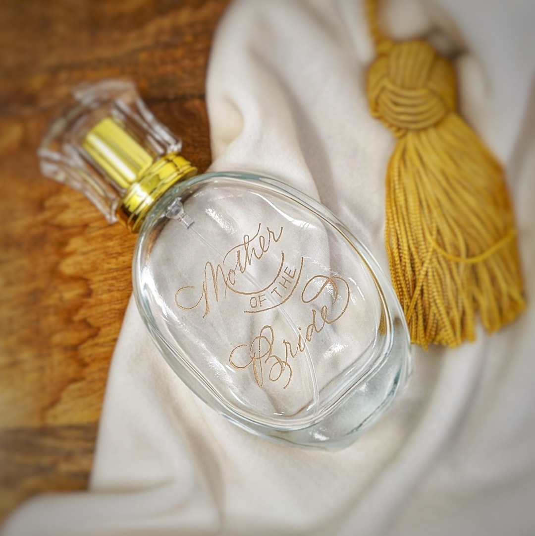 Personalized Engraved Perfume Bottle, Wedding Gift (50ml) - Etsy