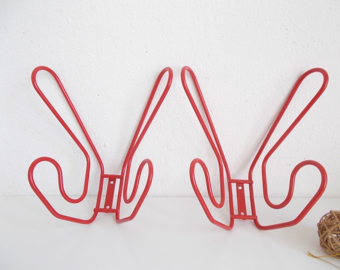 Retro Pop Ikea Frän Red Coat Hook Wall Hook - Etsy