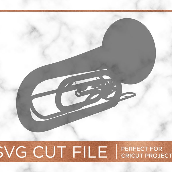Tuba Cut File Svg - Etsy