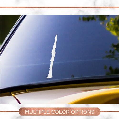 Clarinet Frog Sticker - Etsy