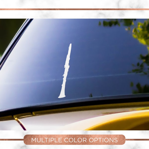 Clarinet Decal - Etsy