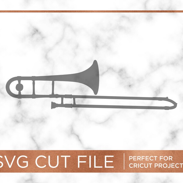 Trombone Svg - Etsy