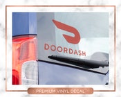 Personalized Doordash Labels Delivery Bag Shaped Stickers - Etsy