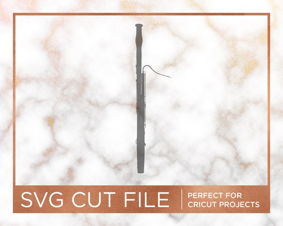Bassoon SVG Cut File Bassoon Silhouette Bassoon Clipart - Etsy