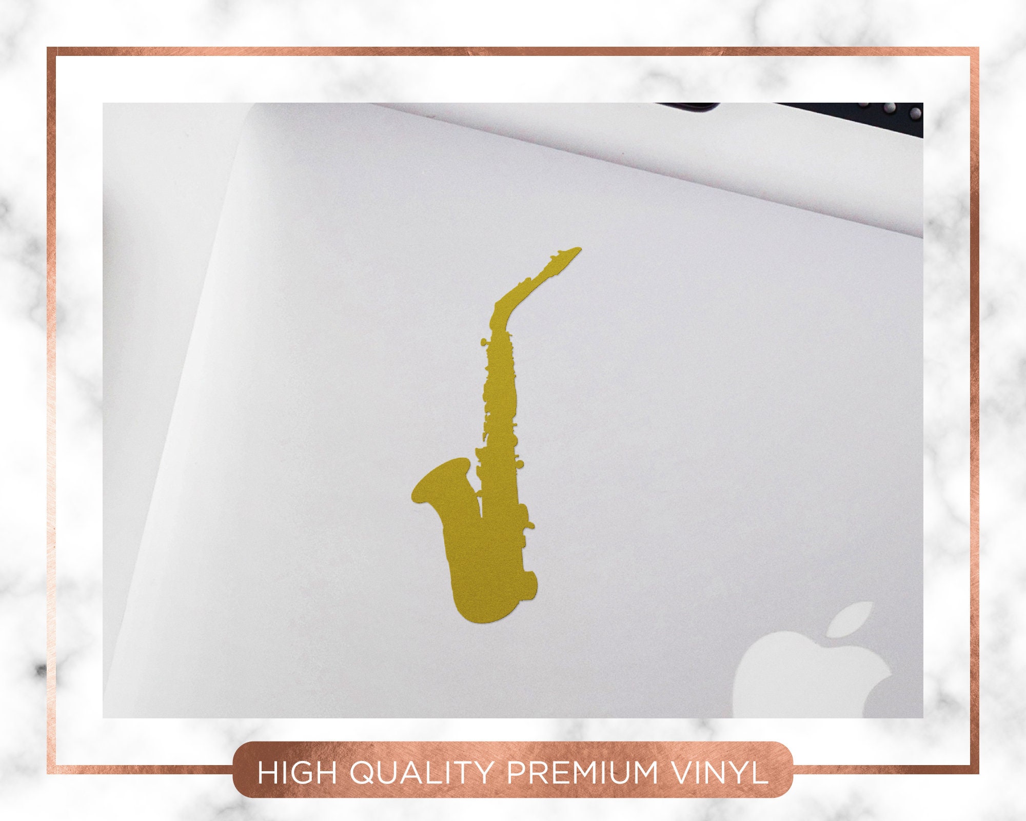 Vinyl Saxophone Decal Saxophone Window Sticker Saxophone - Etsy