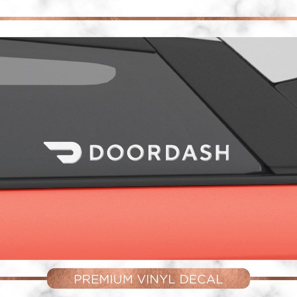 Doordash Car Sign - Etsy