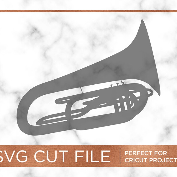 Tuba Cut File Svg - Etsy