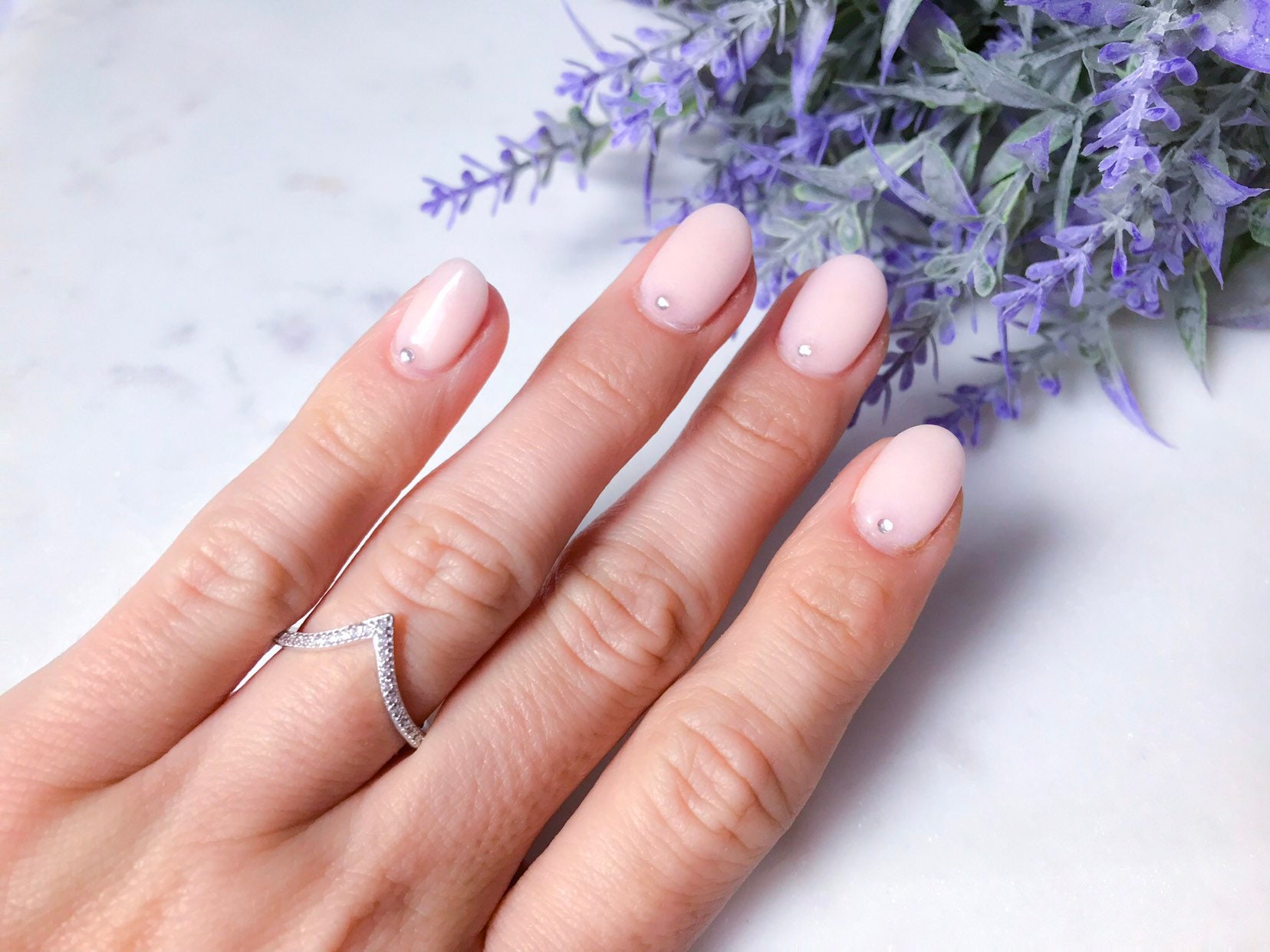 Pointed V Shaped Chevron 925 Sterling Silver Ring Silver | Etsy