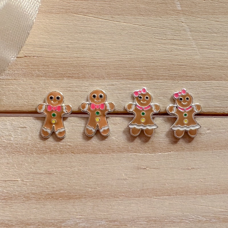 Gingerbread Earrings - Etsy
