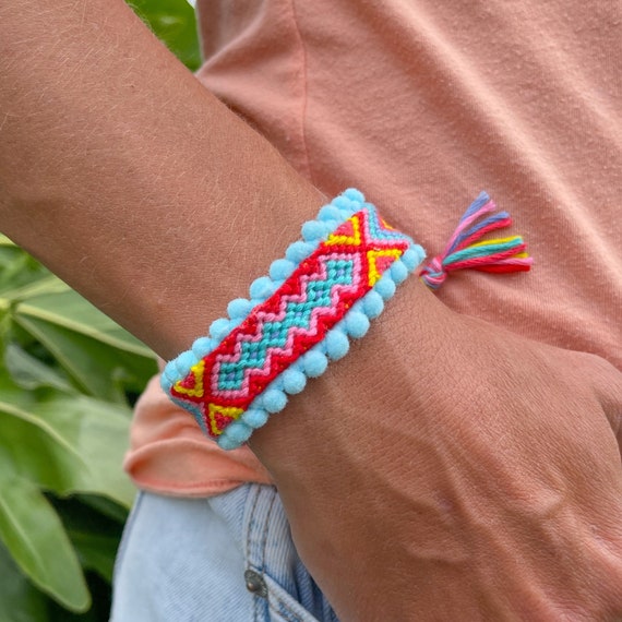 Woven Friendship Bracelets Threaded Bracelets Boheminan | Etsy