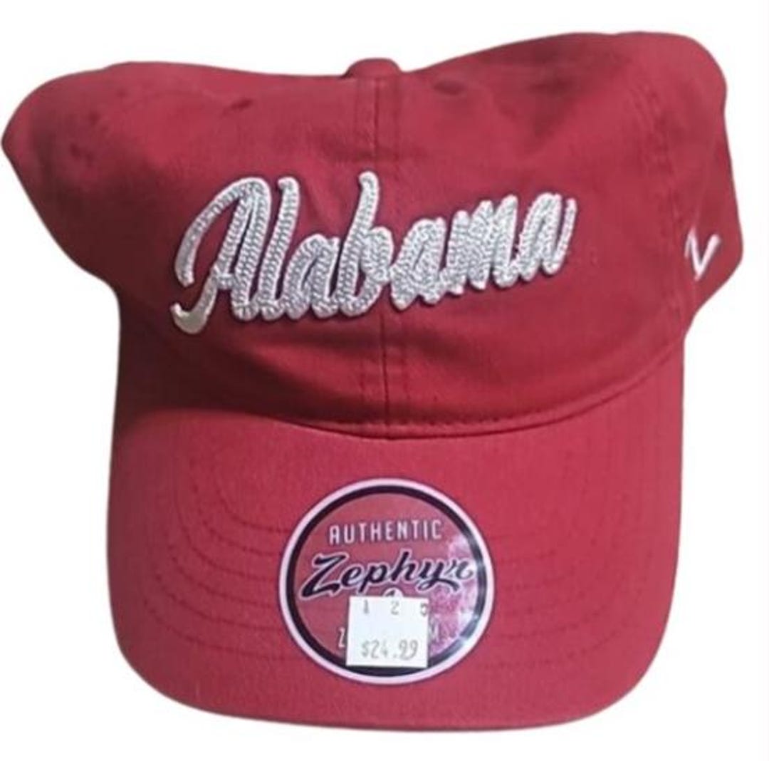 Crimson Tide Alabama Cap – Zephyr Adjustable Collegiate Style Hat - Etsy