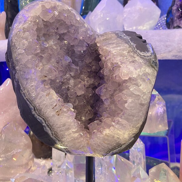 Amethyst Geode - Etsy