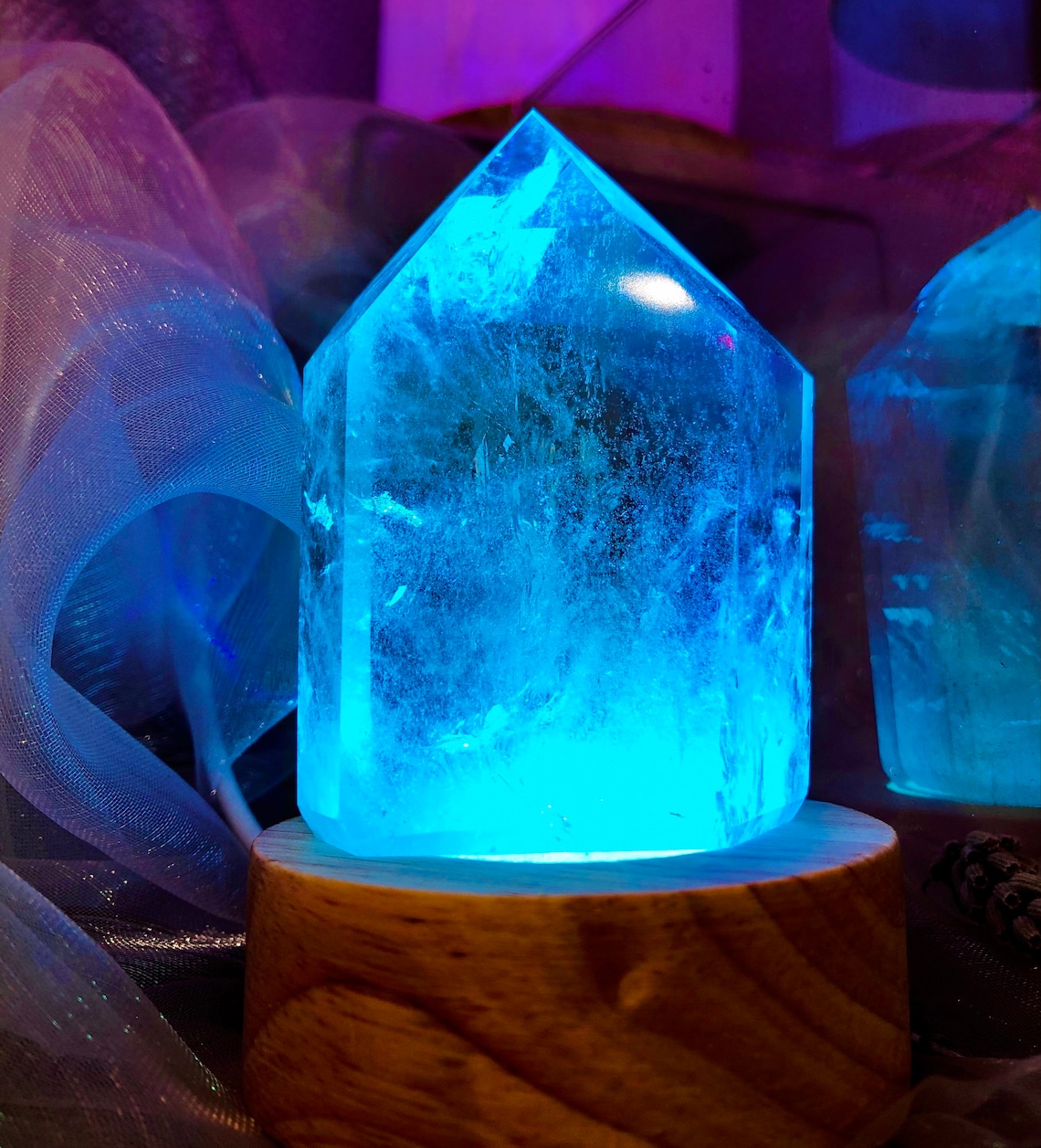 Magic USB Lamp With Crystal Tip, Various Sizes, Color Changing, With ...