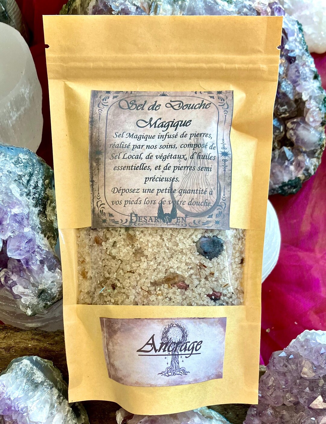 Magic Salts Ritual Shower Anchoring Witch Esoteric Salt Energy Ritual ...