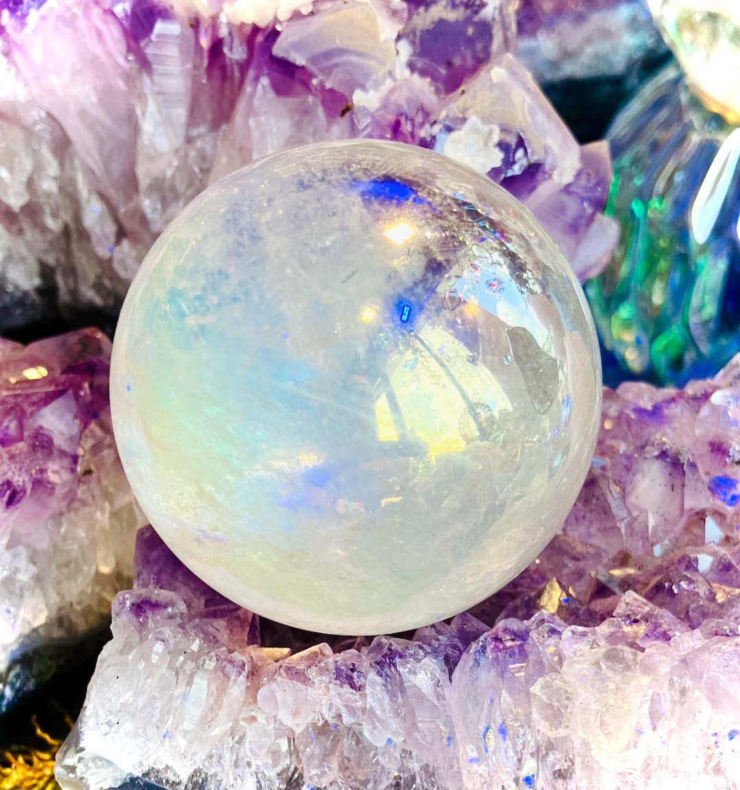 Incredible Aura Angel Crystal Spheres Ideal for Backlighting and ...
