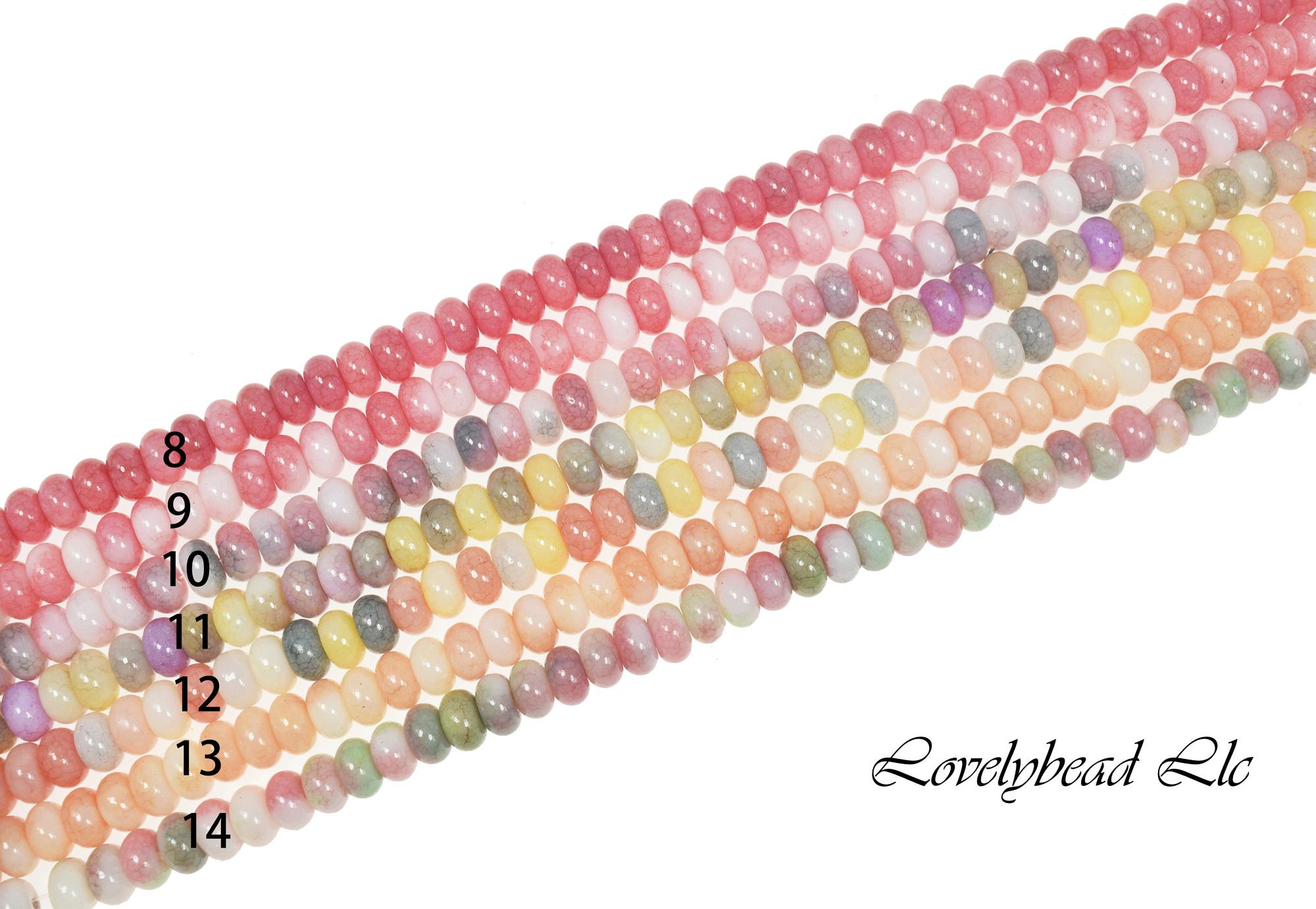 5x8mm Rondelle Gemstone Bead Strand - Etsy