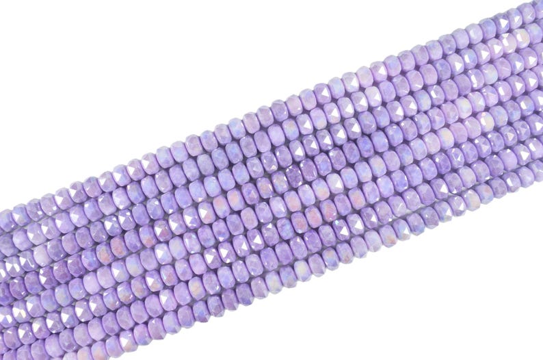5x8mm Faceted Rondelle Crystal Bead Strands (15 Inches Long) - Etsy