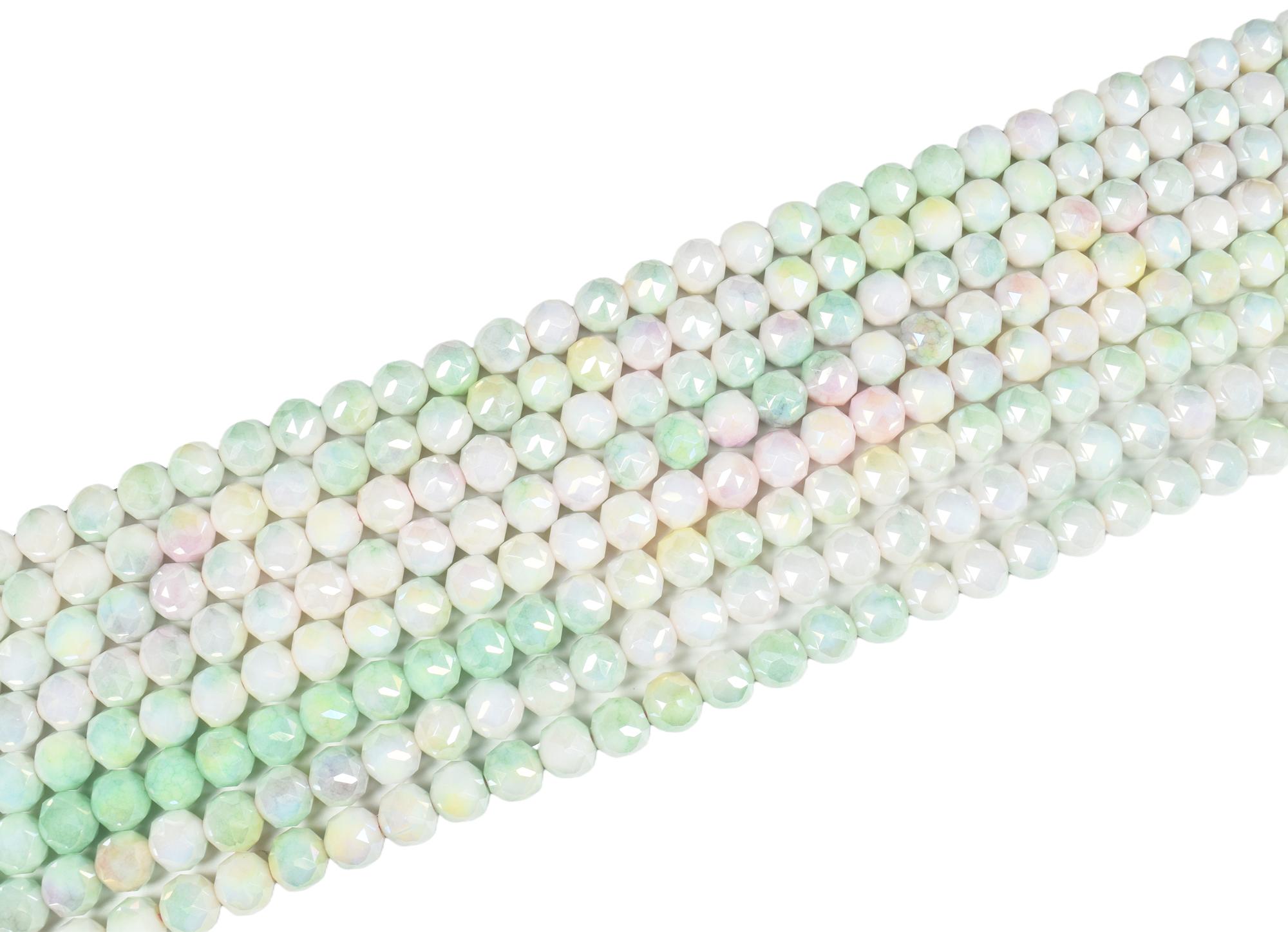 8mm Round Faceted Crystal Bead Strands (15 Inches Long) - Etsy