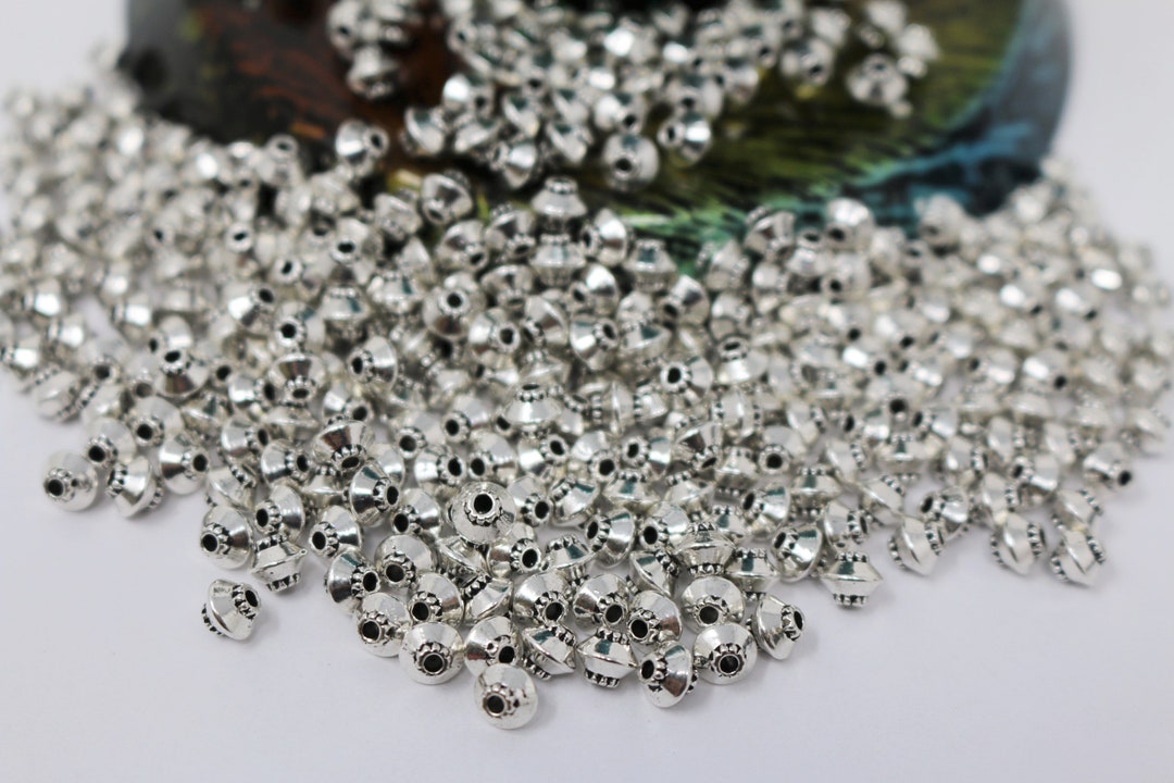 4x5mm Spacer Bead, Lead Free Pewter Bead Spacer Finding Bead - Etsy