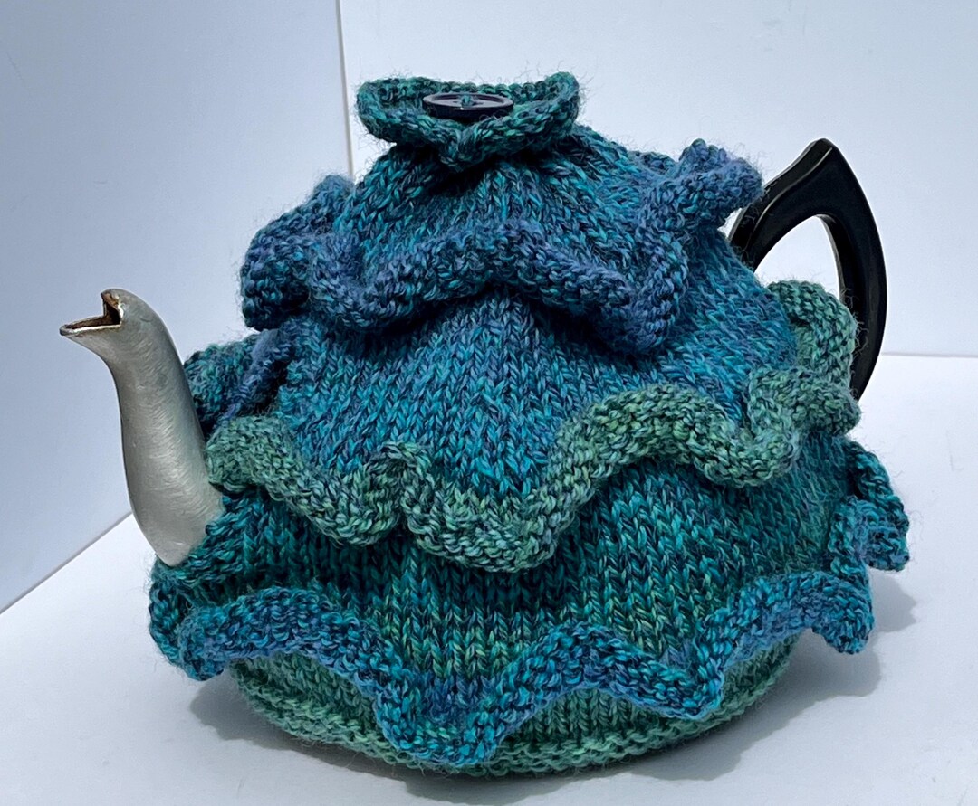 Ruffle Tea Cosy - Etsy