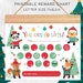 Christmas Sticker Reward Chart, Printable Holiday Christmas Reward ...