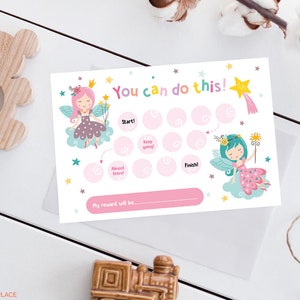 Printable Fairy Reward Chart, Fairy Sticker Chart, Girl Sticker Chart ...