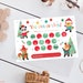Christmas Sticker Reward Chart, Printable Holiday Christmas Reward ...