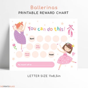 Girls Reward Chart BUNDLE, Unicorn Reward Chart, Fairy Reward Chart ...