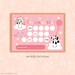Printable Panda Reward Chart for Girls Girl's Sticker - Etsy
