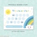 Printable Rainbow Sun Reward Chart for Boys, Boy Sticker Chart, Instant ...