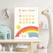 Rainbow Sun Printable Sleeping Chart, Kids Sticker Chart for Sleep ...